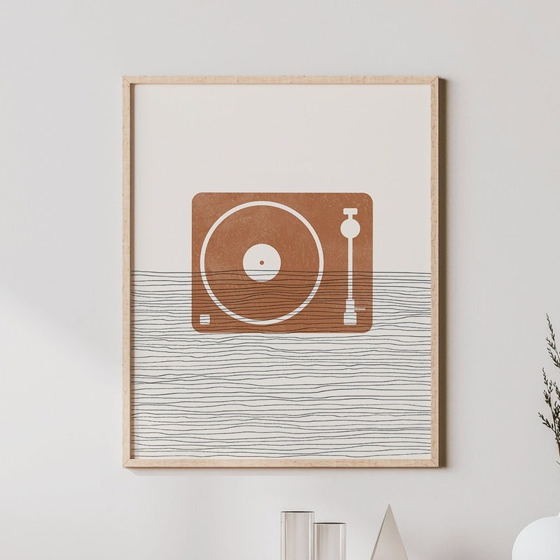 Record Player Art - Etsy