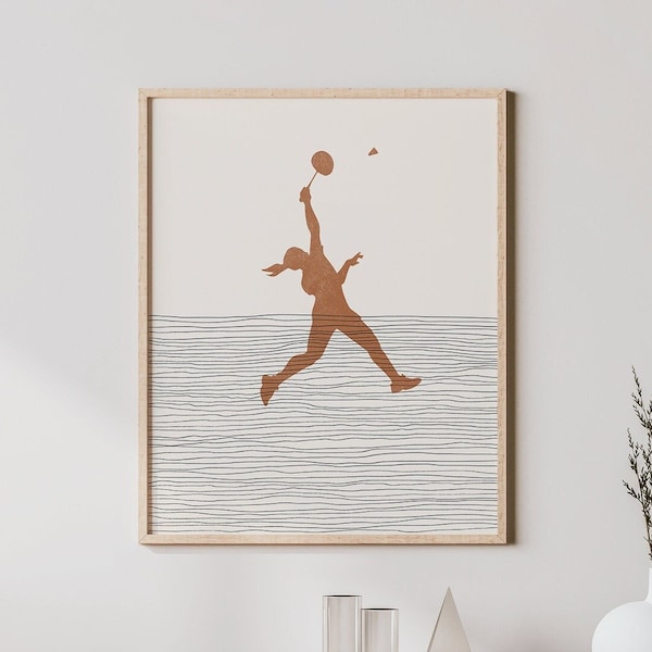 Badminton Wall Art - Etsy