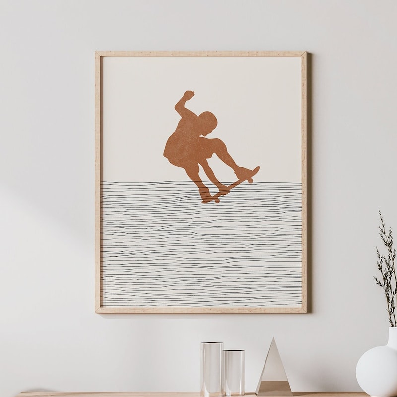 Skateboard Poster - Etsy