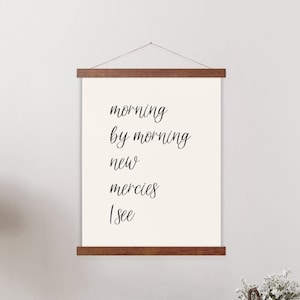 Great is Thy Faithfulness - Hymn Wall Art, "morning by Morning, New ...