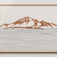 Mt Baker, Mt Baker Poster, Mt Baker Print, Mount Baker, Mount Baker ...