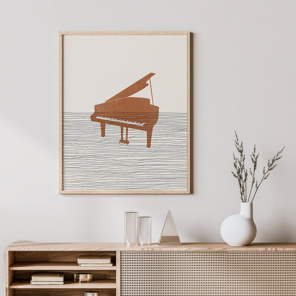 Piano Wall Art - Etsy