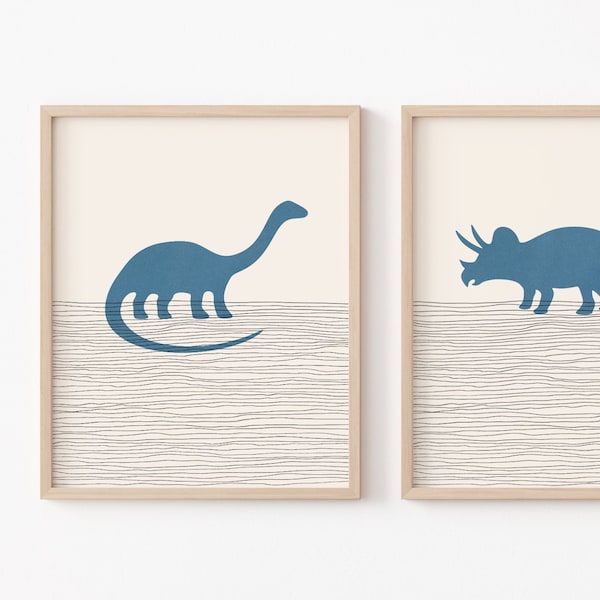 Dinosaur Wall Art - Etsy