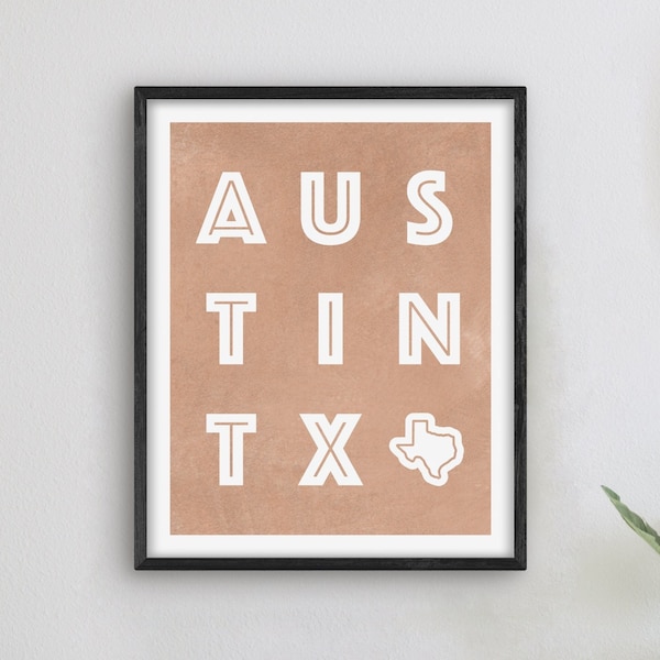 Austin Art - Etsy