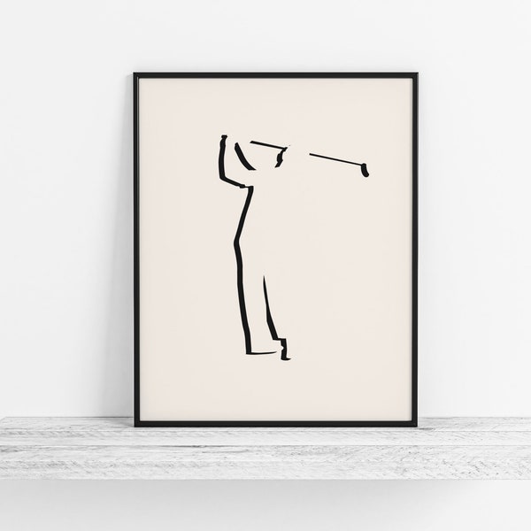 Golf Art - Etsy