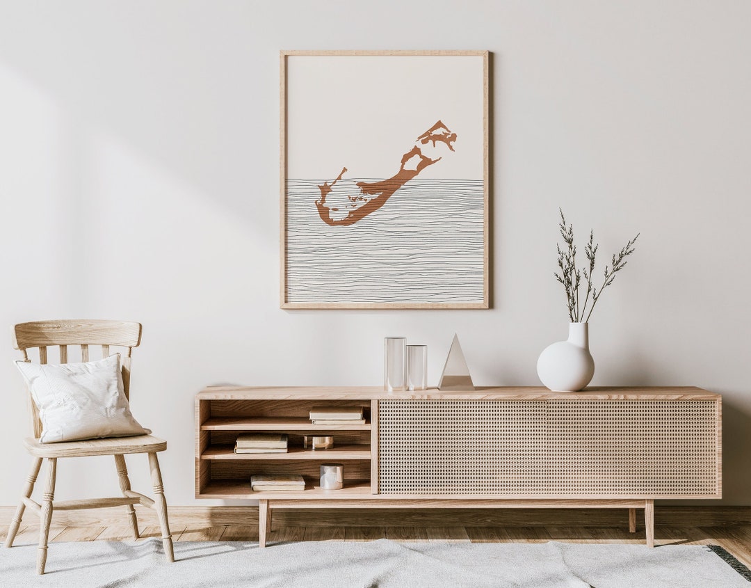 Bermuda Print - Boho Bermuda Wall Art and Decor, Travel Poster ...