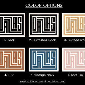 Dallas Art - Dallas Typography Design, Dallas Texas Wall Art / Poster ...