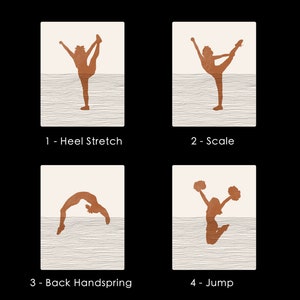 Cheer Art Cheer Wall Art / Room Decor, Cheerleader Poster, Girls Cheer ...