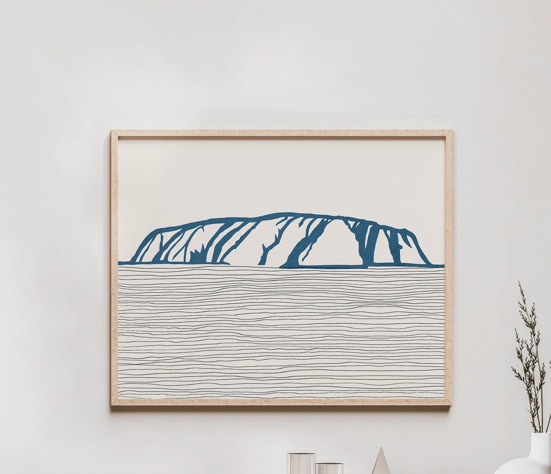 Uluru Art Print - Uluru-kata Tjuta National Park, Australia - Uluru ...
