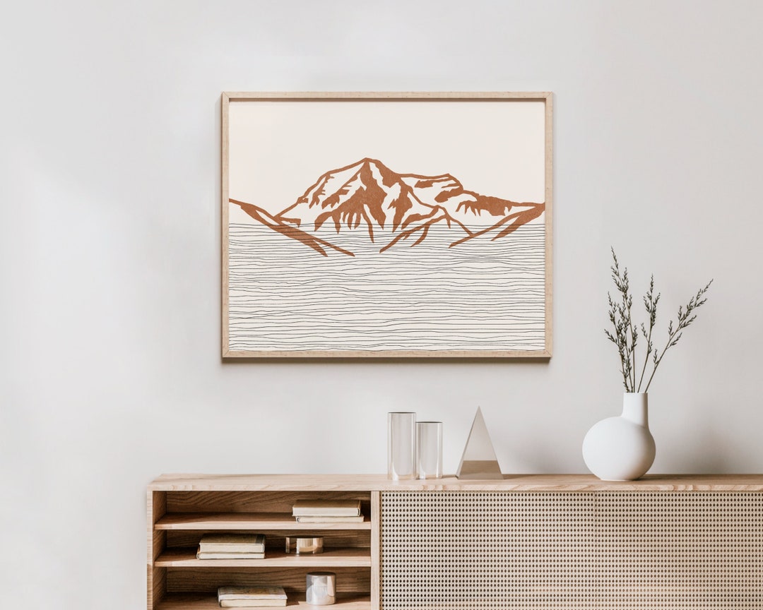 Boho Mount Robson Art Print - Canada, British Columbia - Mount Robson ...