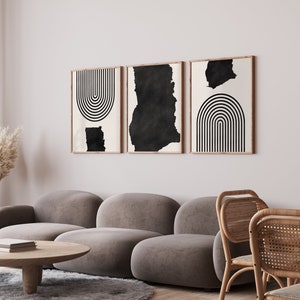 Ghana Mid Century Modern Wall Art - Minimalist Ghana Art and Wall Decor ...