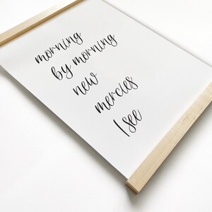 Great is Thy Faithfulness - Hymn Wall Art, "morning by Morning, New ...