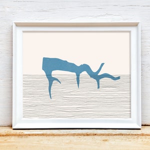 Lake Rayburn Art - Boho Lake Rayburn Print, Lake Rayburn Arkansas Decor ...