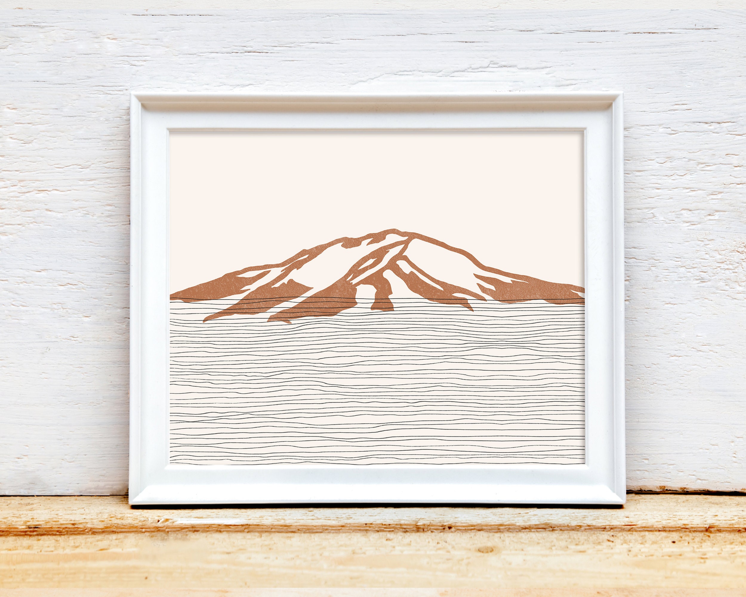Mount Bailey Art Print - Cascade Range , Washington - North Bend ...
