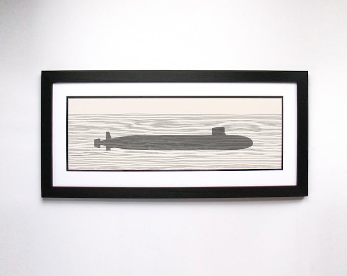 Victoria Class Submarine Blueprint Poster - Etsy Canada