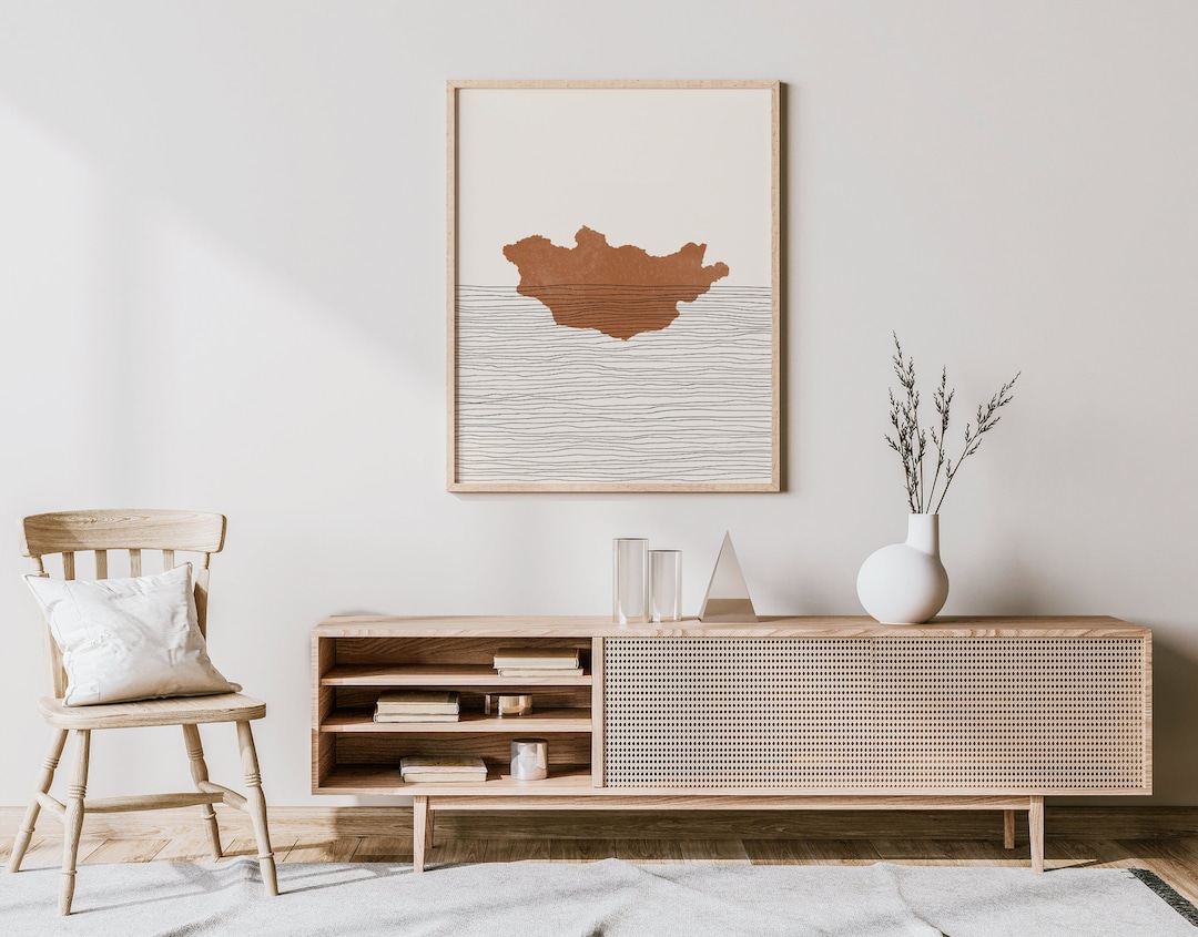 Mongolia Print - Boho Mongolia Wall Art and Decor, Country Travel ...