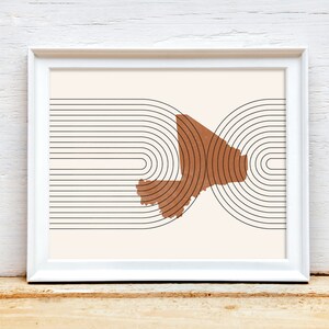 Mali Wall Art - Mid Century Mali Map, Retro Mali Wall Decor / Poster ...