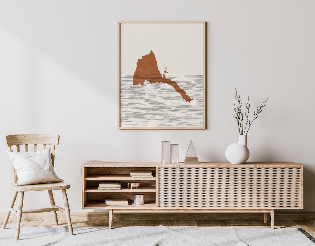 Eritrea Print - Boho Eritrea Wall Art and Decor, Country Travel Poster ...