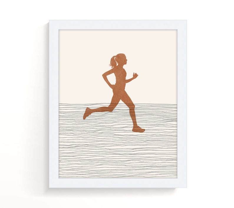 Boho Runner Print Runner Wall Art / Decor Minimalist - Etsy