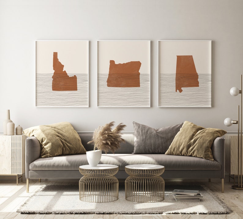 Custom Map Gift Choose Your Design Custom Map Prints - Etsy