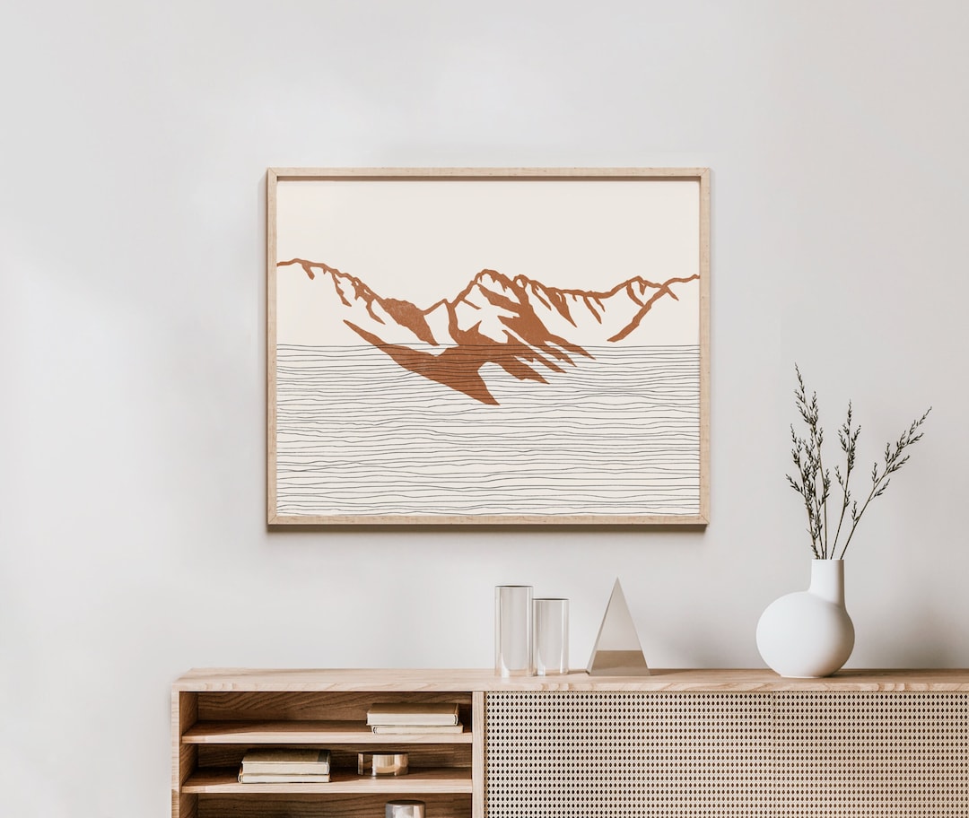 Boho Mount Powell Art Print - Rocky Mountains, Colorado - Mount Powell ...