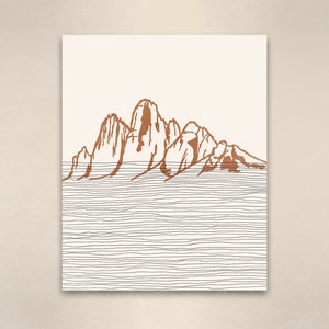 Dolomites Art Print - Southern Limestone Alps, Italy - Dolomites ...