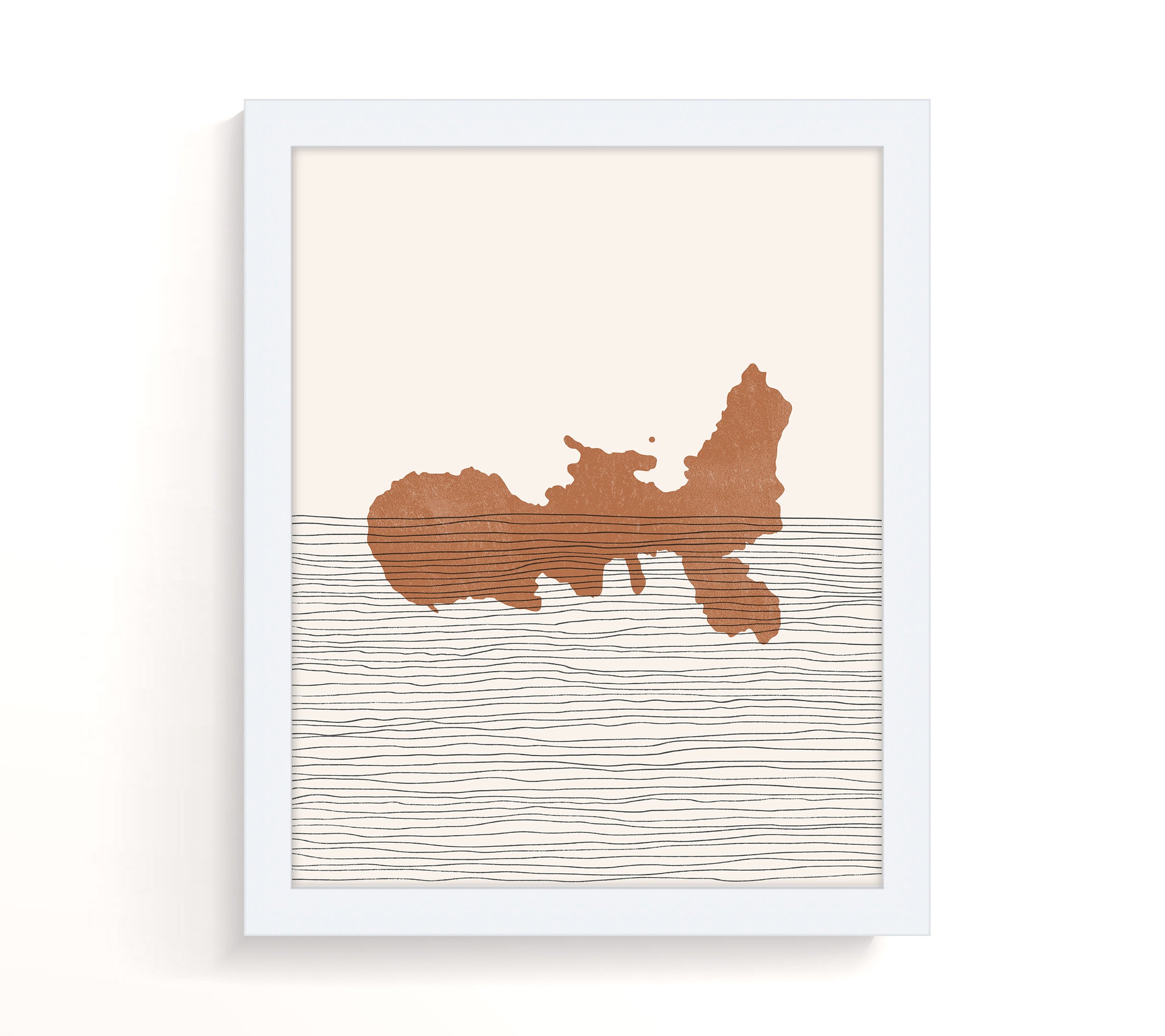 Elba Art Print - Boho Elba Island Wall Art, Elba Italy Travel Poster ...