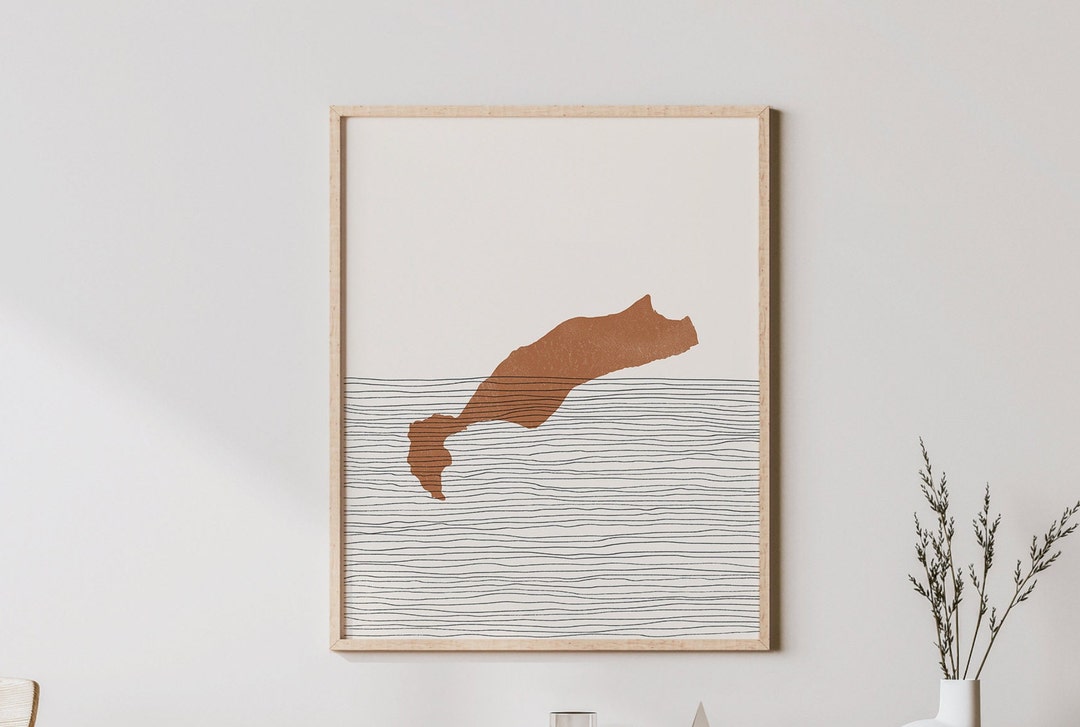 Kos Art Print - Boho Kos Island Wall Art, Kos Greece Travel Poster ...