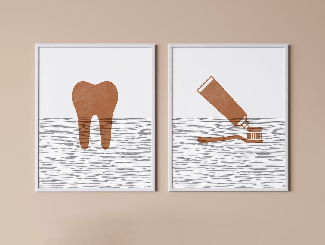 Dental Art - Dentist Wall Decor / Office Art, Oral Hygienist Poster ...