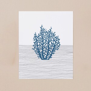 Coral Art - Coastal Wall Art / Room Decor, Coastal Poster, Boho Coral ...