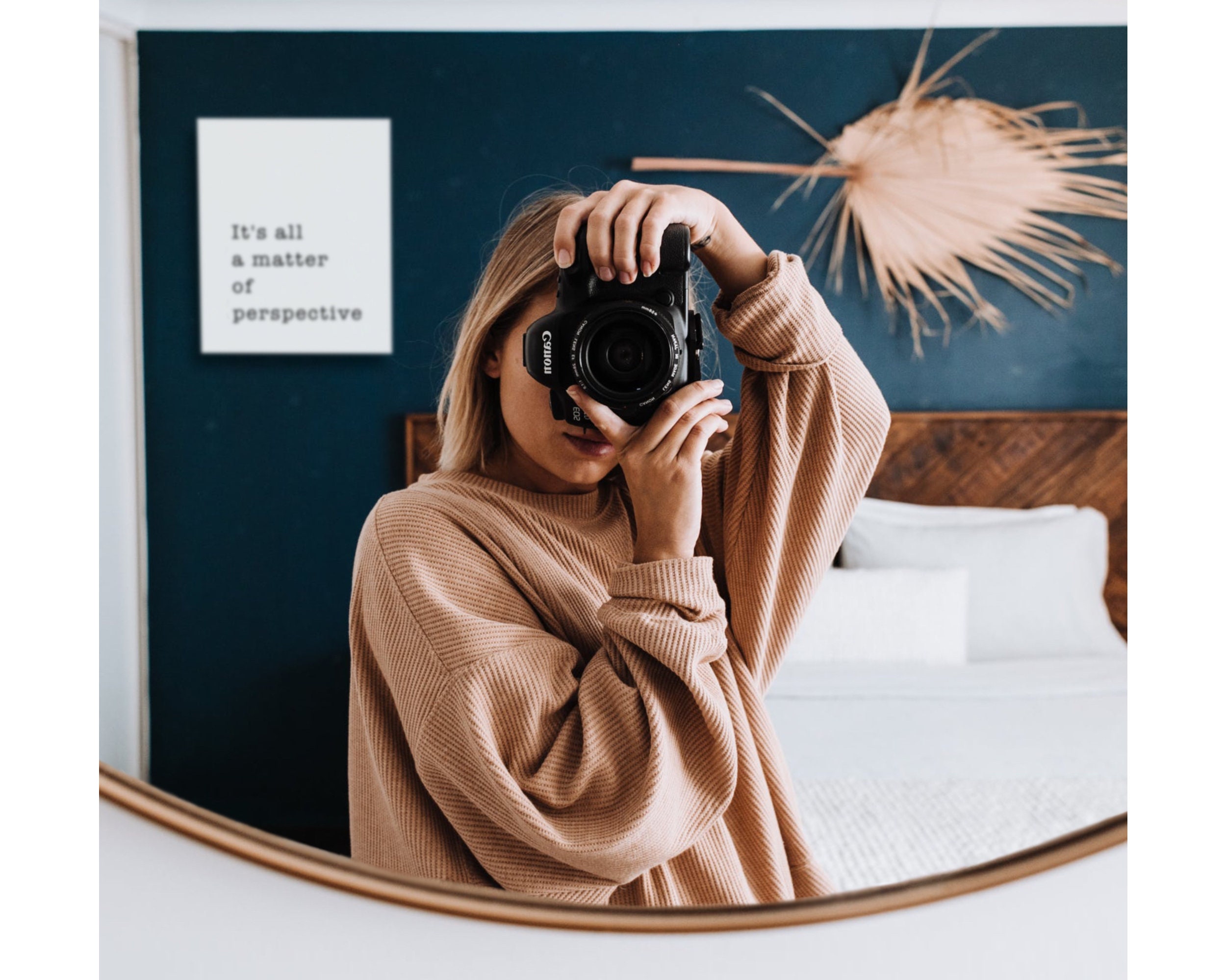 Mirror Art - "it’s All A Matter of Perspective" Motivational Wall Art ...