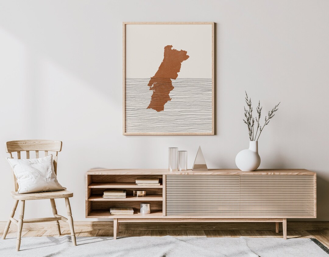 Portugal Print - Boho Portugal Wall Art and Decor, Country Travel ...