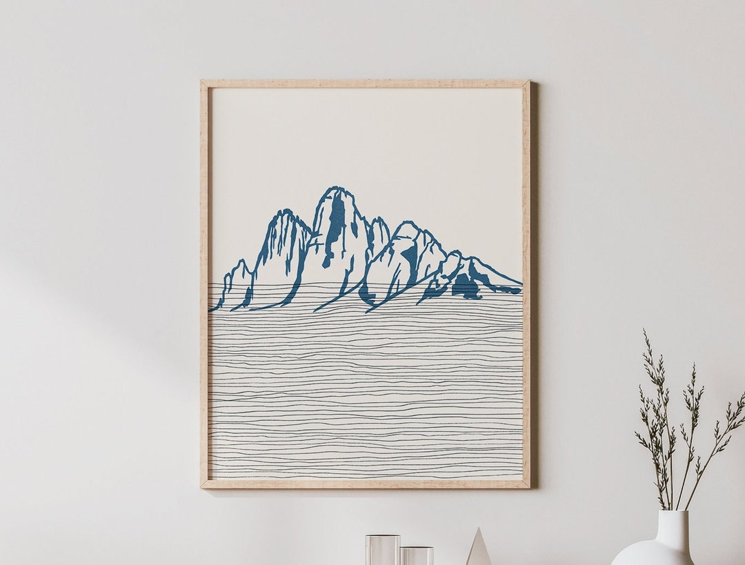 Dolomites Art Print - Southern Limestone Alps, Italy - Dolomites ...