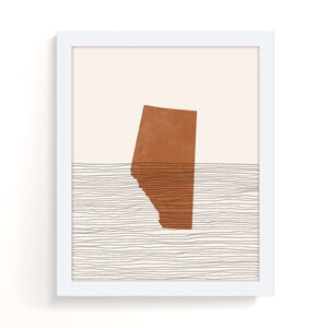 Alberta Print - Boho Alberta Wall Art and Decor, Canada Travel Poster ...