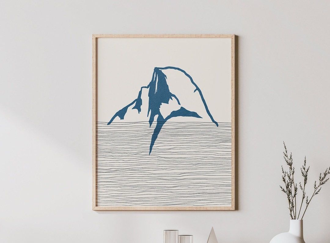 Half Dome Art Print - Yosemite National Park, California - Half Dome ...