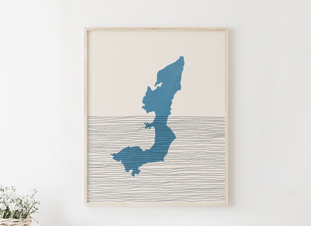 Lake Mineral Wells Art - Boho Lake Mineral Wells Print, Lake Mineral ...