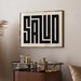Salud Print - Cheers Poster, Salud Typography Art - Bar Cart Print ...
