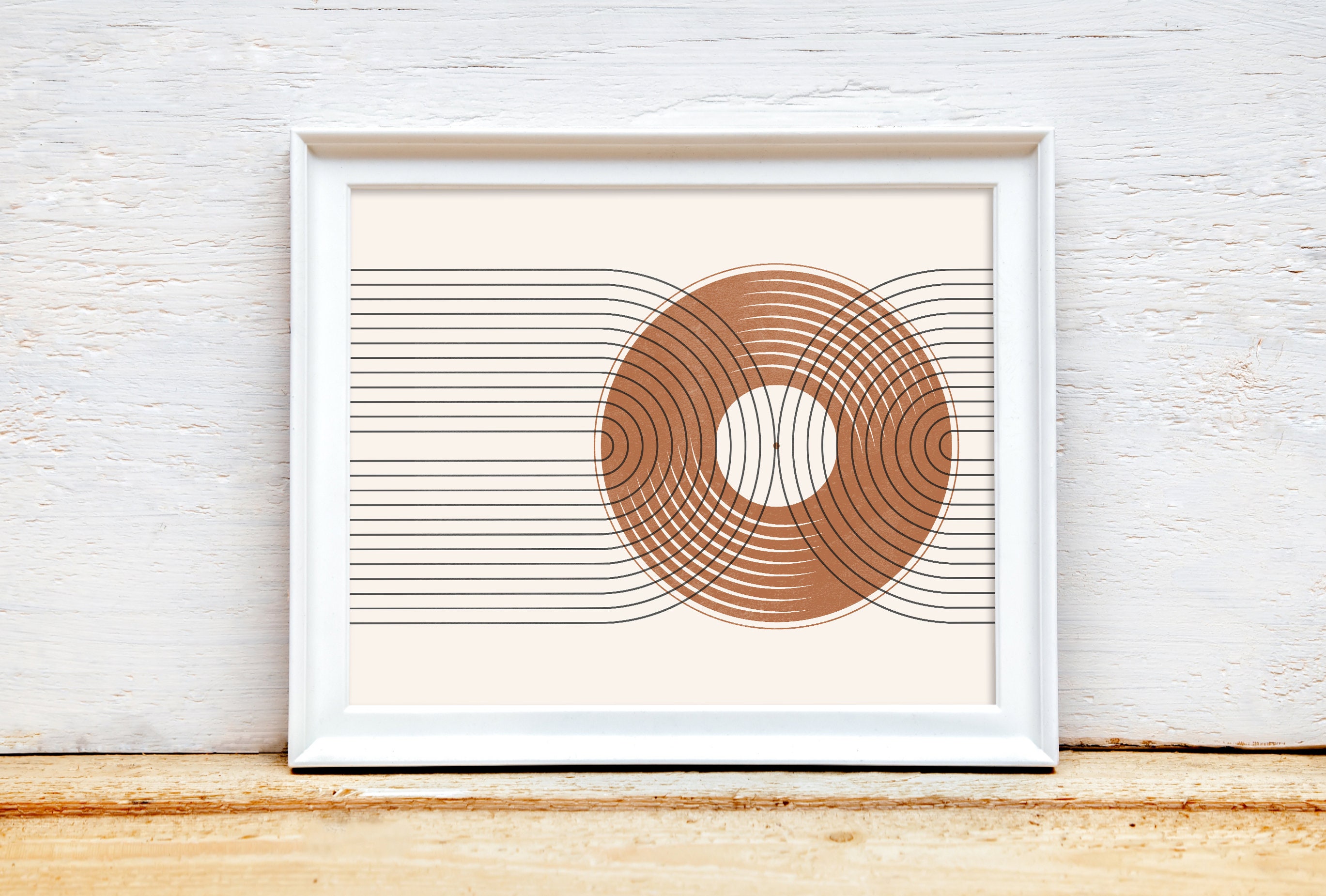 Vinyl Print Mid Century Modern Vinyl Design Vinyl Poster - Etsy