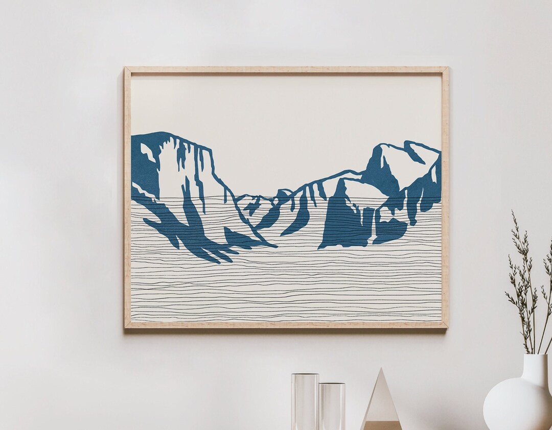 Yosemite Valley Art Print - Yosemite National Park, California ...
