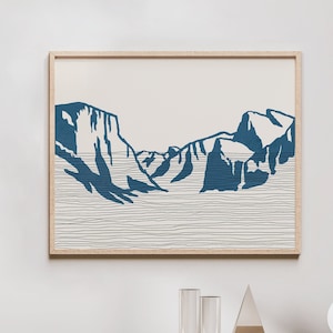 Yosemite Valley Art Print - Yosemite National Park, California ...