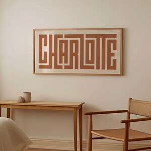 Custom Typography Print - Request Your Word/name - Custom City Wall Art ...