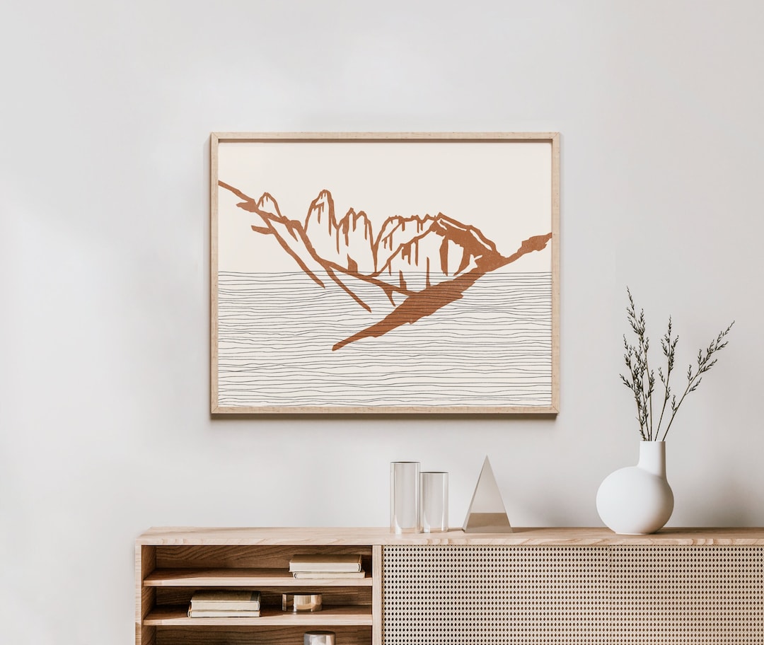 Boho Torres Del Paine Art Print - Los Glacieres National Park, Chile ...