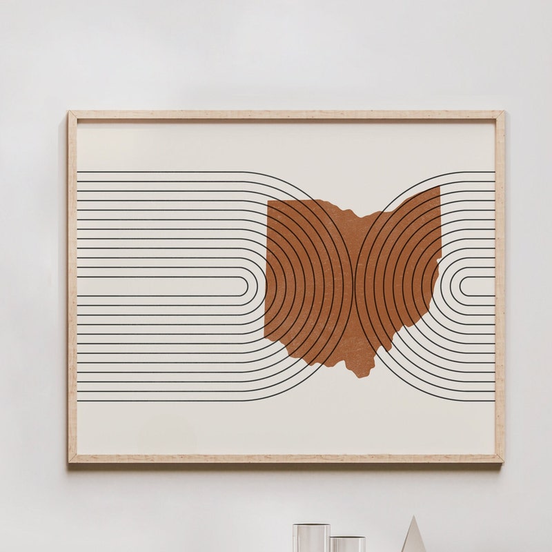 Ohio State Art - Etsy