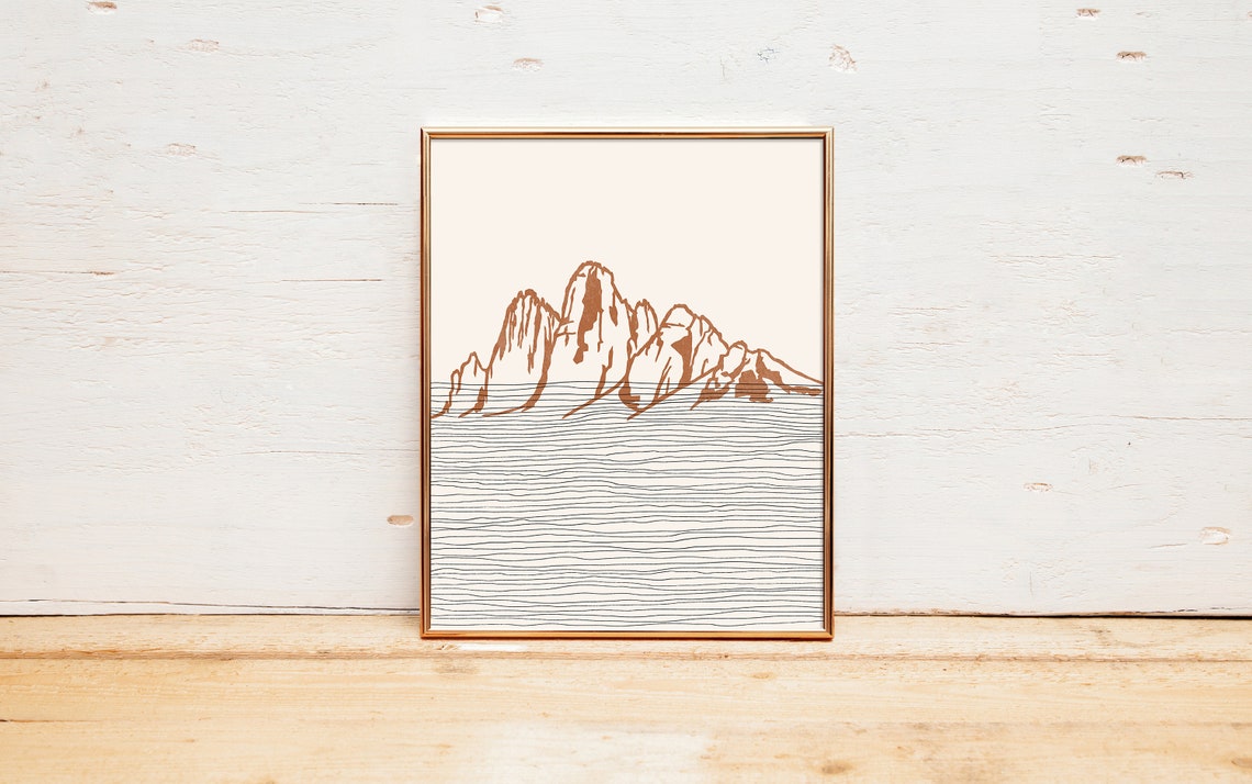 Dolomites Art Print - Southern Limestone Alps, Italy - Dolomites ...