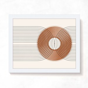 Vinyl Print - Mid Century Modern Vinyl Design, Vinyl Poster Wall Art - Etsy