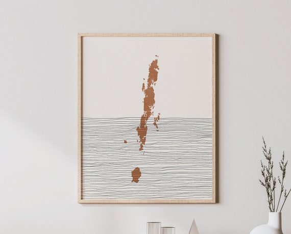 Andaman Islands Art Print Boho Andaman Islands Wall Art - Etsy