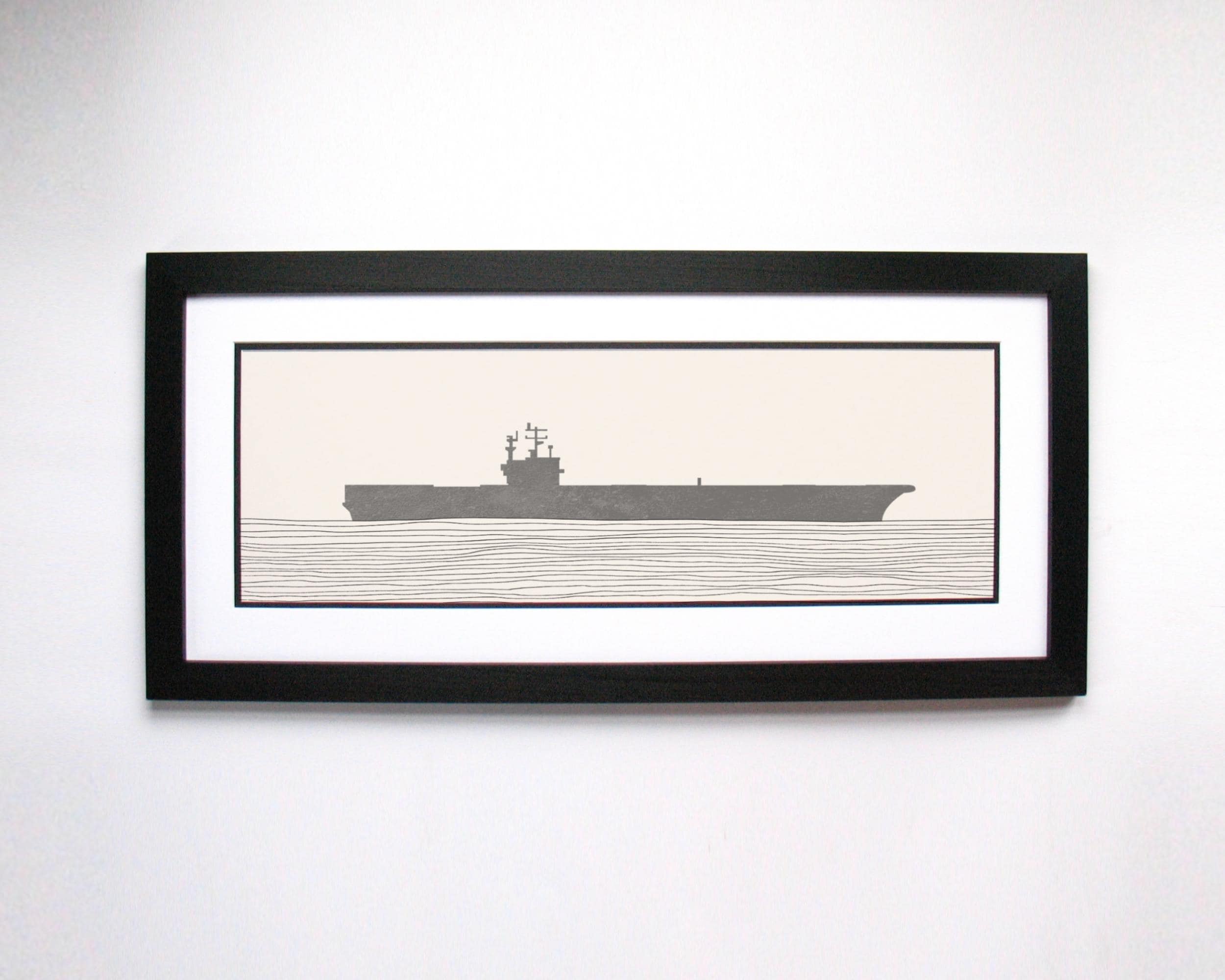 Nimitz Class Aircraft Carrier Print - CVN 68 Nimitz Class Carrier Art ...