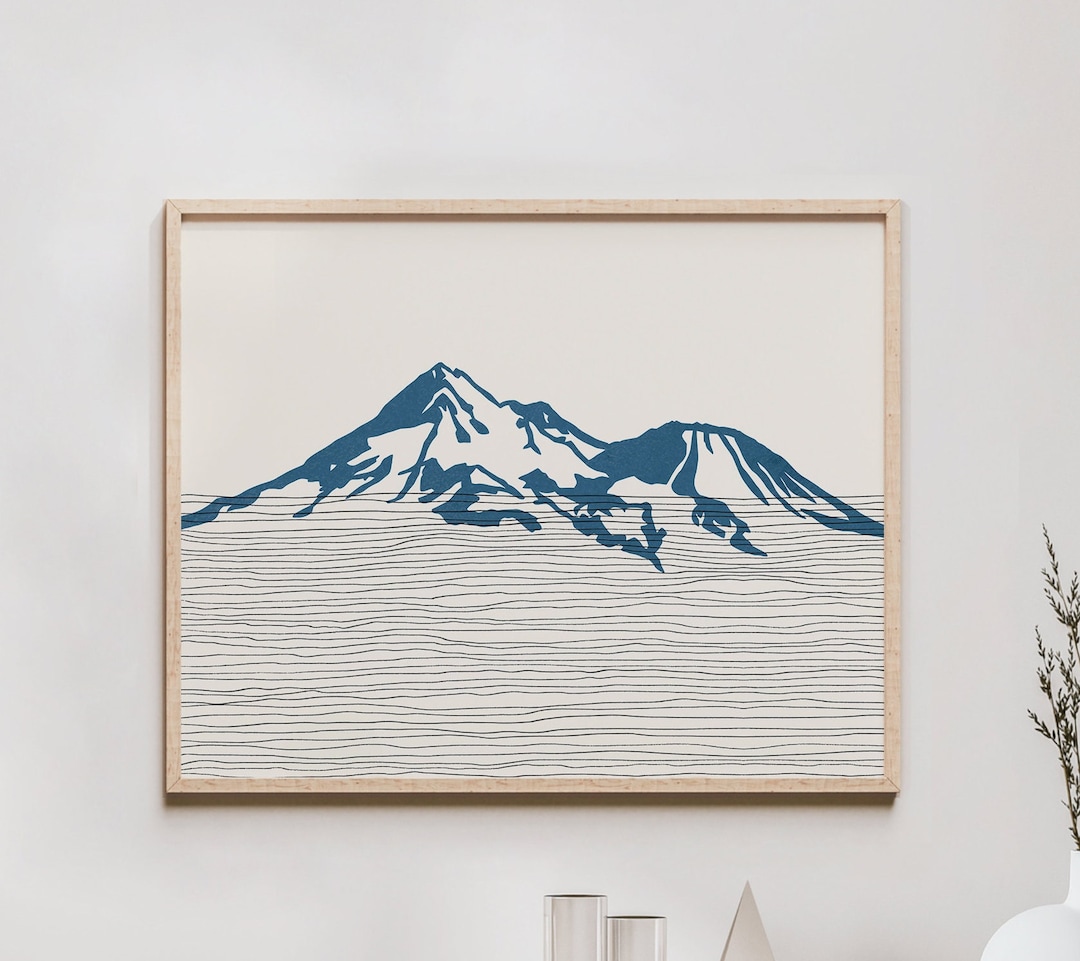 Mount Shasta Art Print - Cascade Range , California - Mount Shasta ...