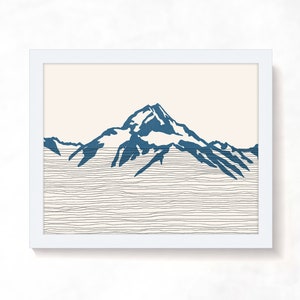 Mount Cook Art Print - Mount Cook National Park, New Zealand - Aoraki ...