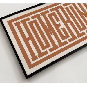 Baseball Art - “home Run” Typography Print - Baseball Wall Decor, Boys ...